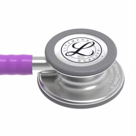3M™ Littmann® Classic III™ Monitoring Stethoscope, Lavender Tube, 27 ...